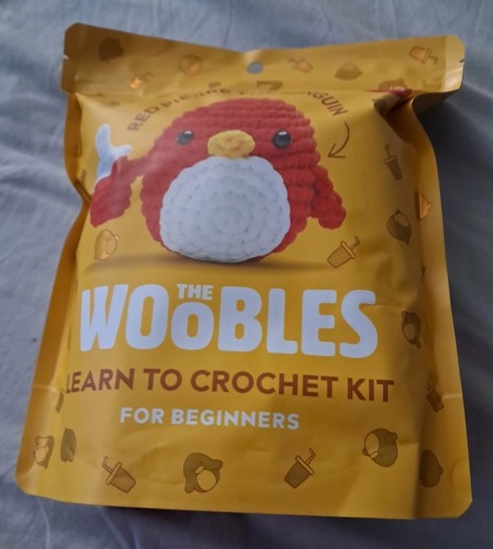 The Woobles Red Pierre the Penguin Crochet Kit LE 12,000 MCDONALDS ...