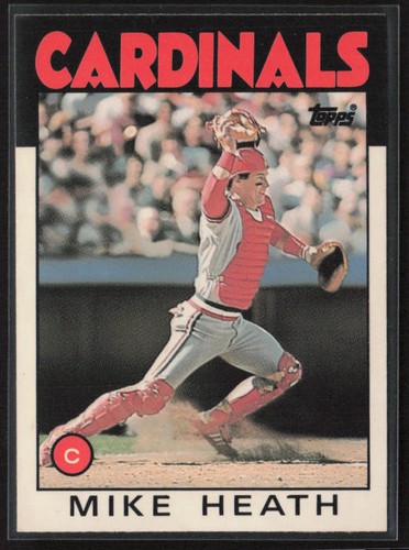 1986 Topps Traded Tiffany #46T Mike Heath | eBay
