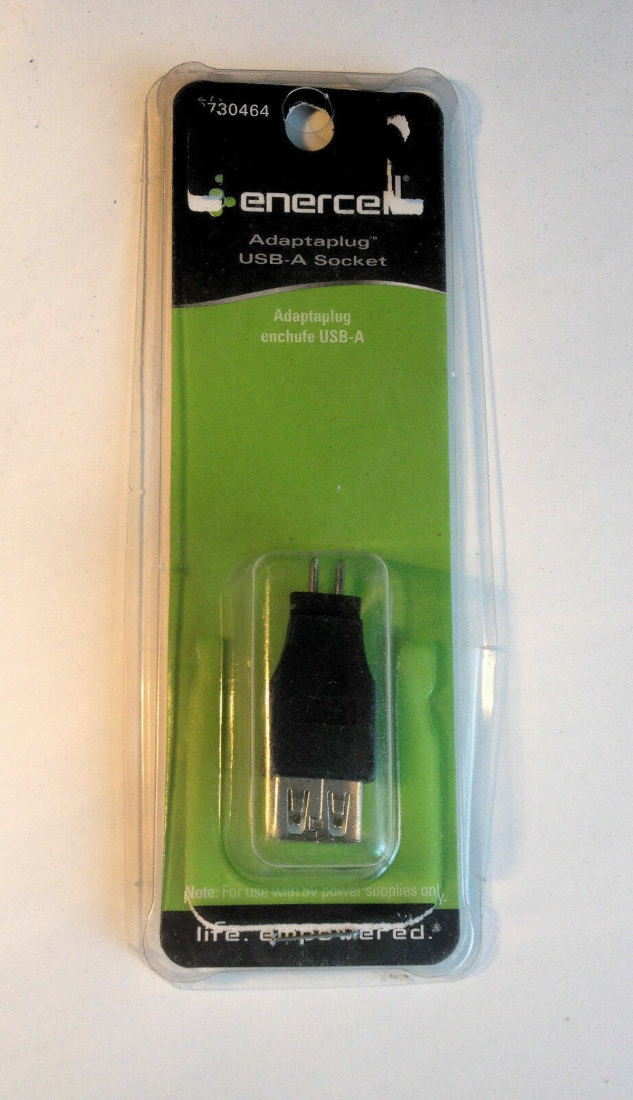 Set of 5 Black Enercell USB Socket A Adaptaplug Tips | eBay