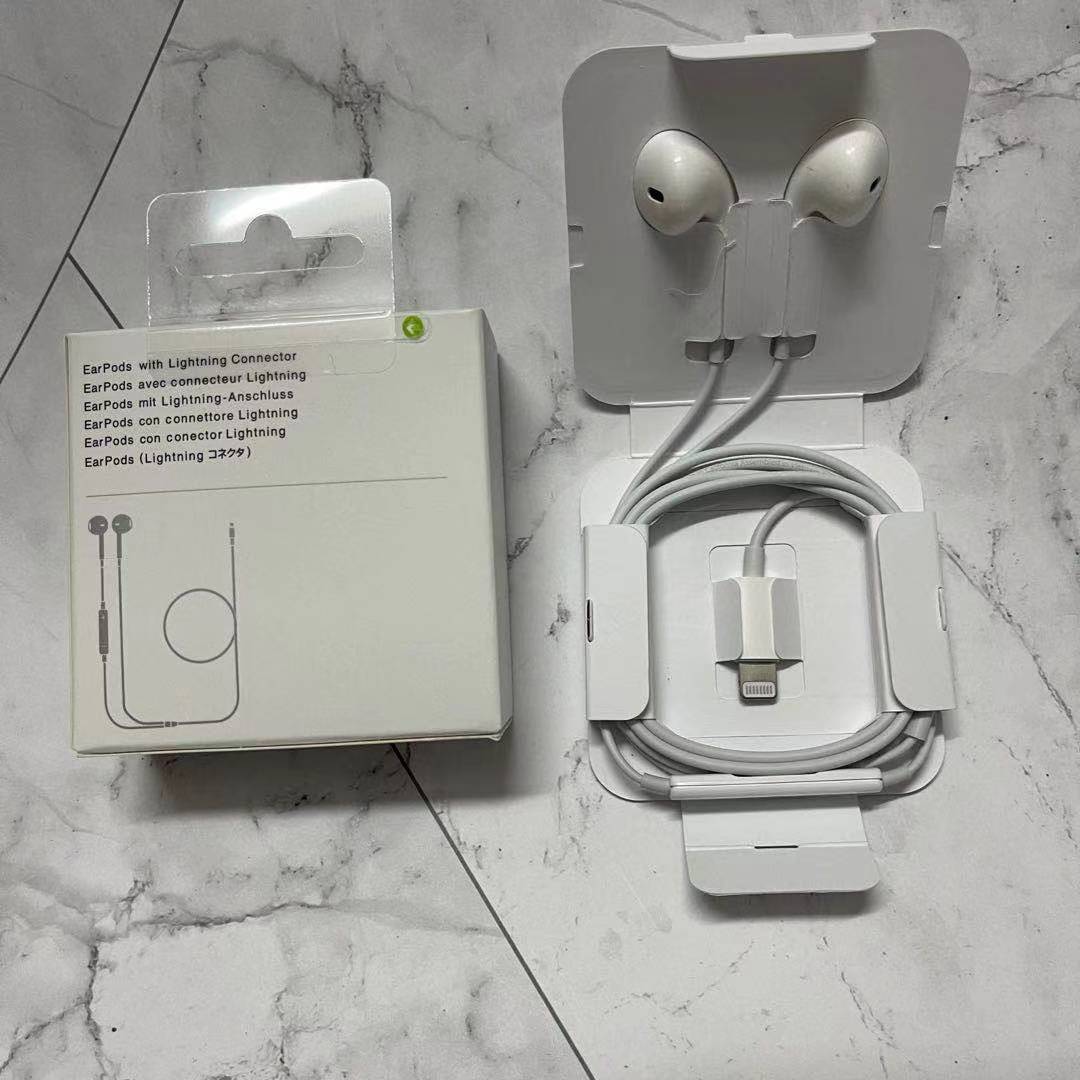 Origina APPLE EarPods Lightning Wired Earphones Headphones iPhone 7 8 X ...