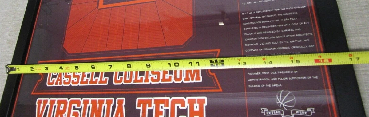 Virginia Tech Cassell Coliseum Seating Chart