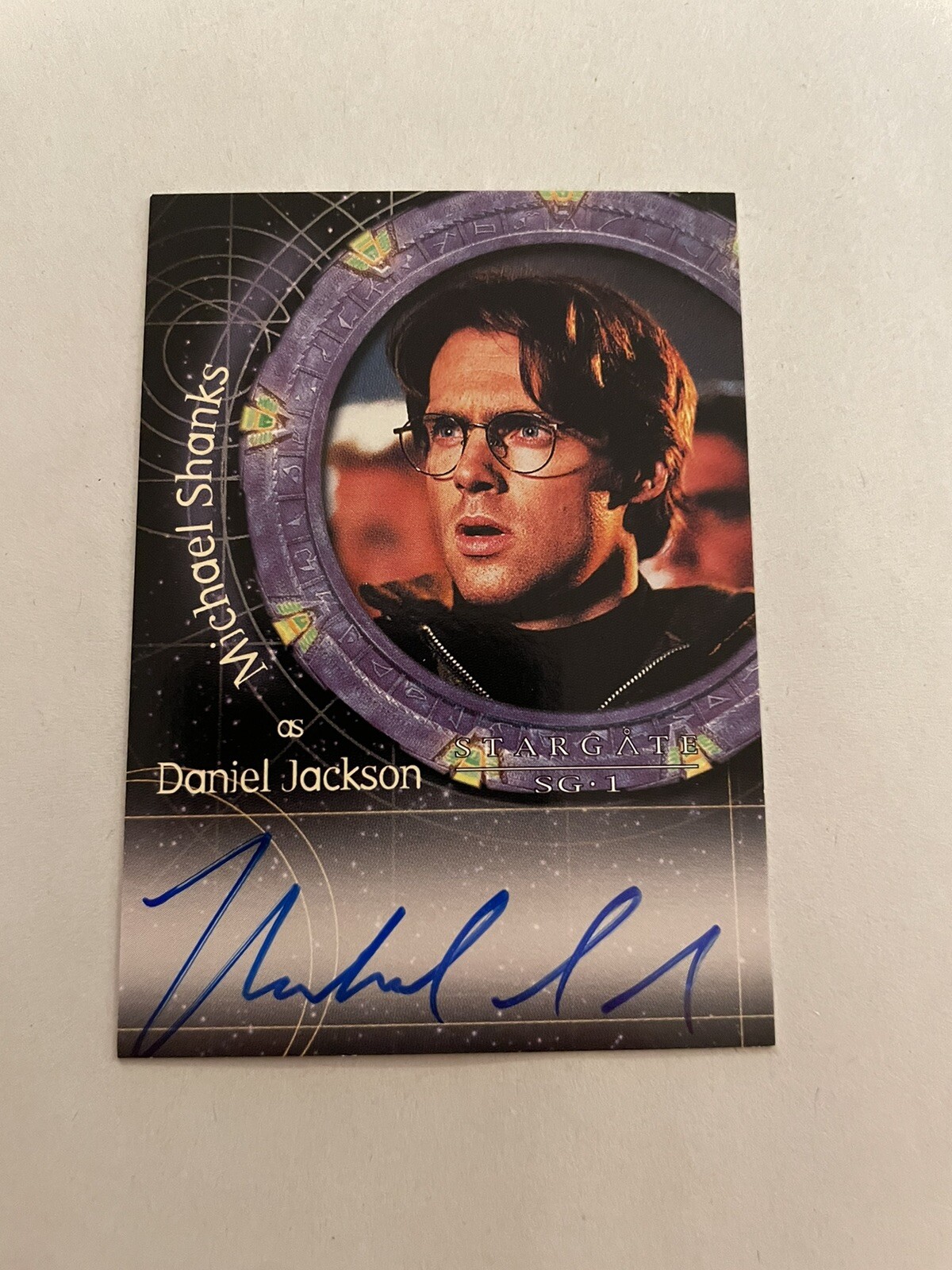 Michael Shanks As Daniel Jackson Rittenhouse Stargate SG-1 Autograph ...