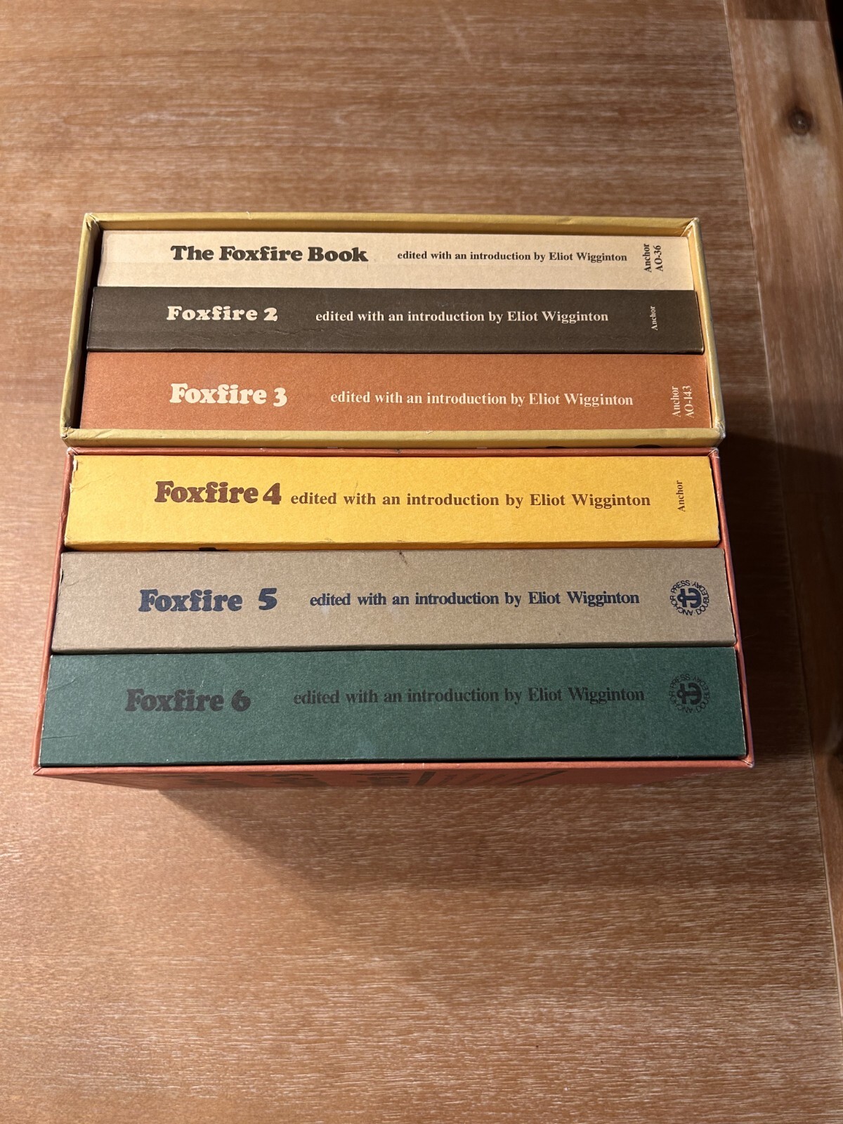 Foxfire Books Set 1-6 Eliot Wigginton 1972-1980 Appalachia Homesteading ...