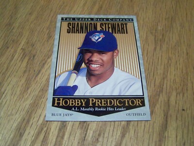 SHANNON STEWART 1996 UPPER DECK HOBBY PREDICTOR BASEBALL CARD # H28 | eBay