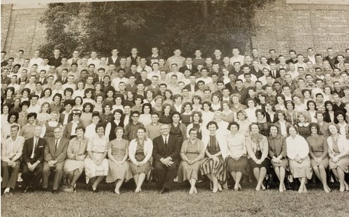 1965 Austin High School Graduates Class Photo Houston Texas 34" x 10 ...