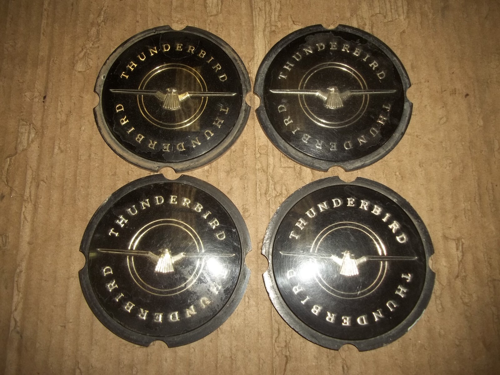 1973 73 Ford Thunderbird Hubcap Wheel Cover Hub Cap Emblem 15" OEM USED ...