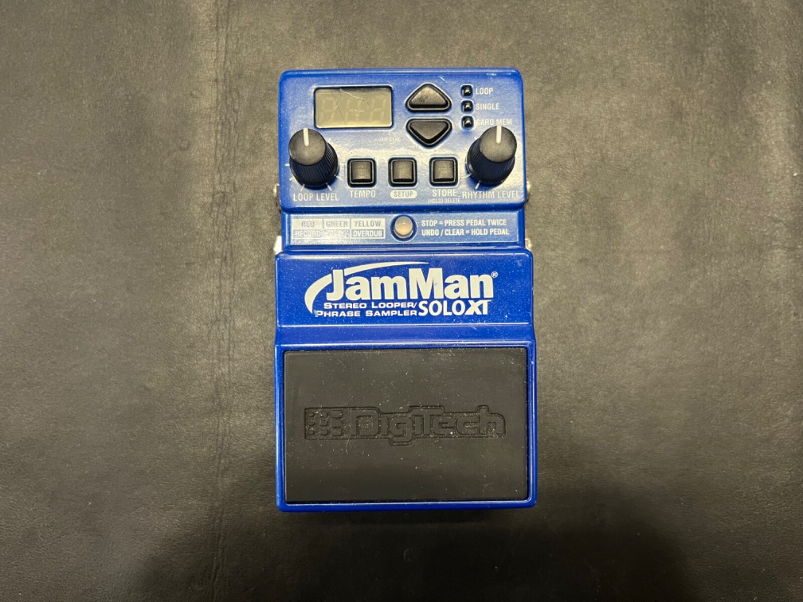 DigiTech JamMan Solo XT Looper Guitar Effect Pedal 691991202704 | eBay