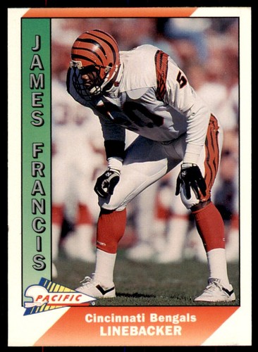 1991 Pacific James Francis . Cincinnati Bengals #64 | eBay