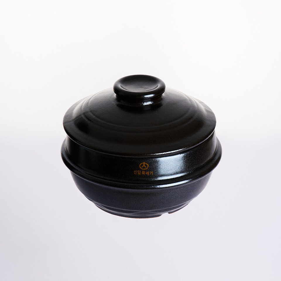 Korean Ttukbaegi Pot 7Sizes Stoneware Lid Soup Stew Cookware Dolsot ...