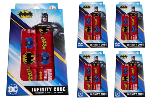 DC Comics RED BATMAN Infinity Cube Fidget Toy Anxiety Stress WB Durable ...
