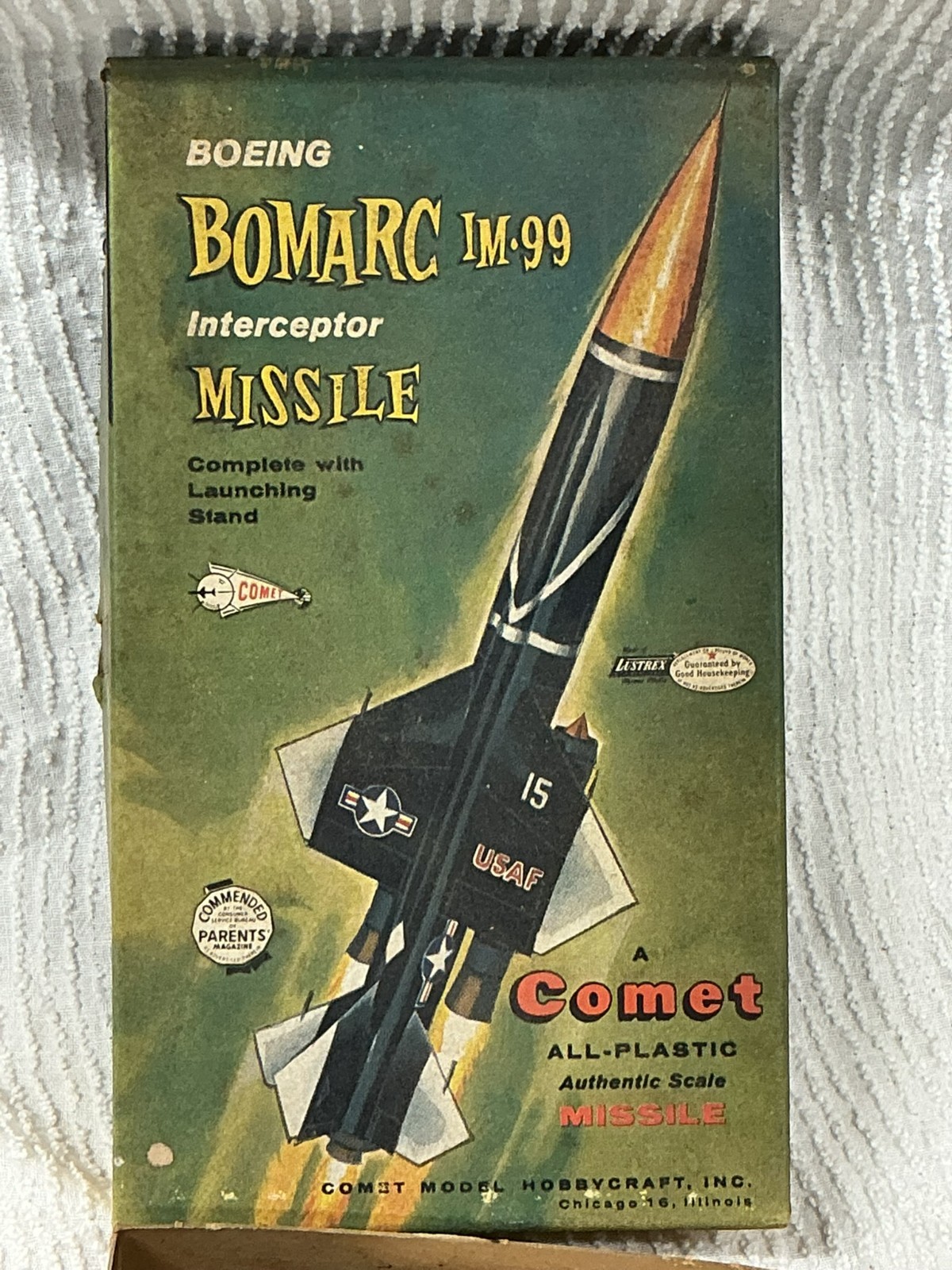 Boeing Bomarc IM-99 Interceptor Missile Model Kit with Launching Pad in ...