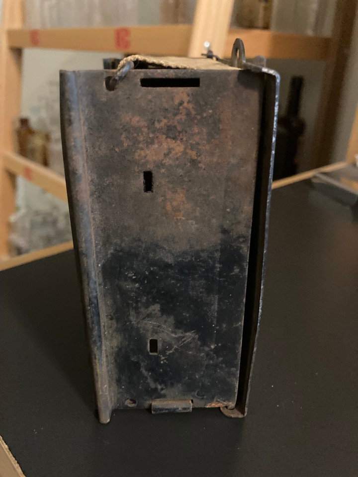 OLD PATENT PENDING DAISY BB AIR GUN RIFLE HOLDING TARGET BOX PLYMOUTH ...