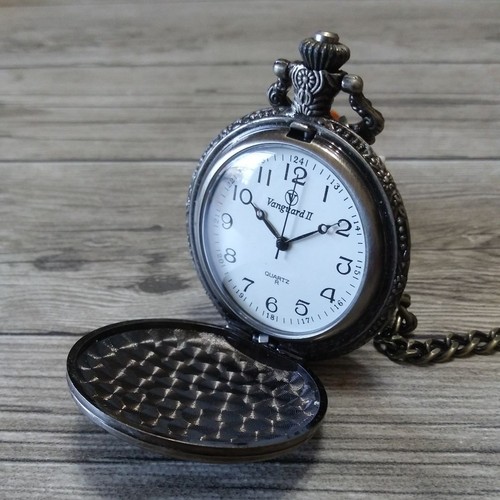 Vanguard Ii Analog Quartz Men Pocket Watch " Classic Car" Vintage ...