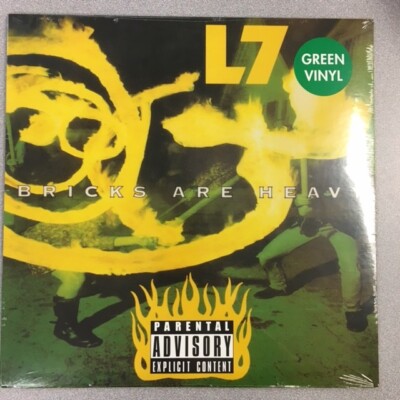 L7 - Bricks Are Heavy GREEN VINYL LP (New/Sealed) 2018 Issue | eBay