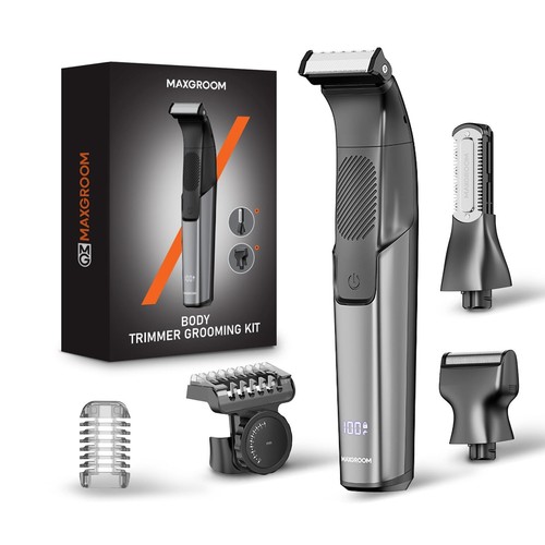 Manscape Electric Body Hair Trimmer for Men 3-in-1 Double-Sided Body ...
