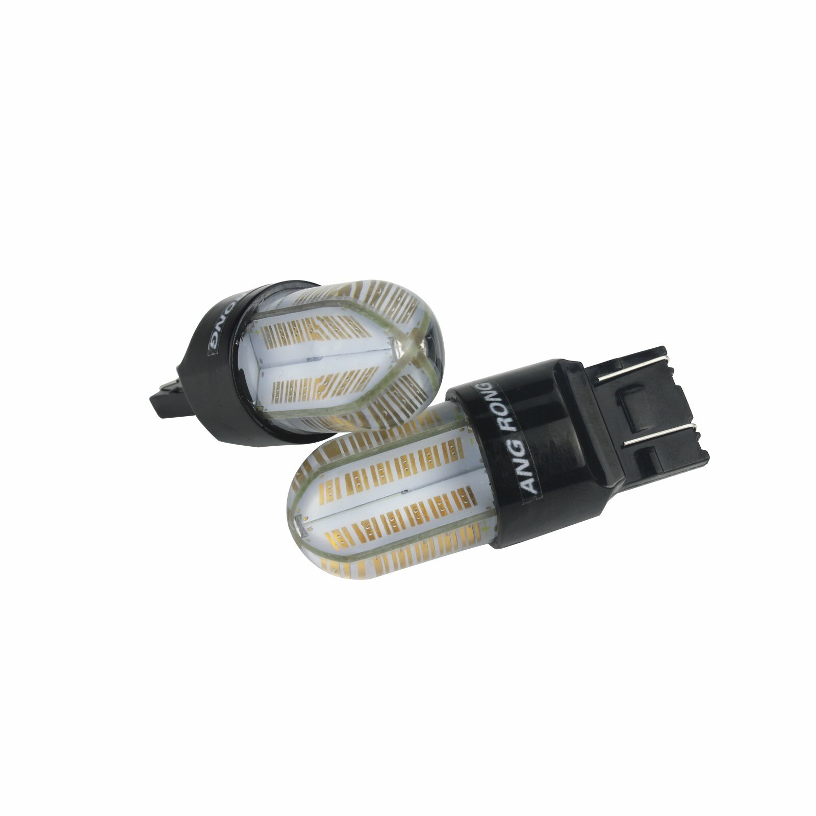 2x T20 W21W W21/5W Red 8W COB LED Sidelight Reverse Stop Brake Tail ...