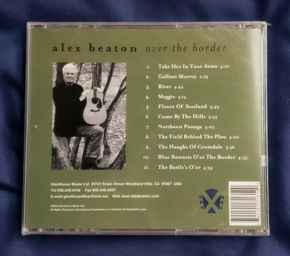 Over The Border by Alex Beaton (2001, CD) | eBay