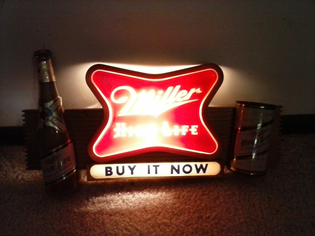 Logotipo De Iluminación De Miller High Life Miller High Life Theatre