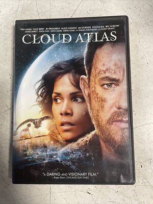 Cloud Atlas (DVD, 2012) Tom Hanks, Halle Berry, Hugo Weaving, Hugh ...