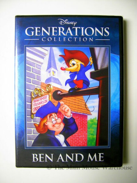 Ben and Me Disney Generations Collection DVD VHTF Ships 24 HRS for sale ...
