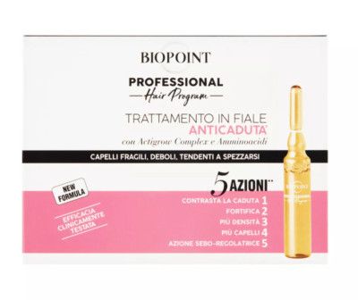 Biopoint capelli trattamento anticaduta in fiale Actigrow Complex e ...