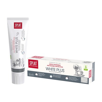 Splat Professional White Plus Bio Active Toothpaste 100ml/3.4 oz | eBay
