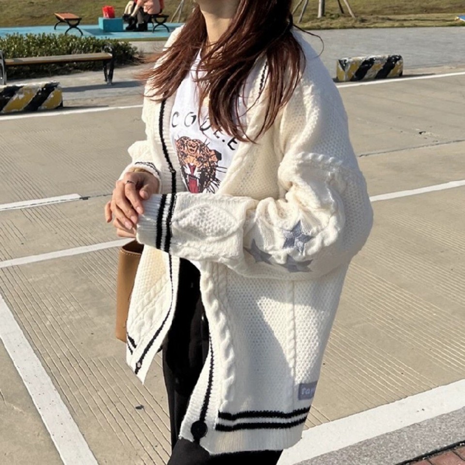 2024NEW Taylor Swift Folklore Album Knit Cardigan Apricot Vintage ...