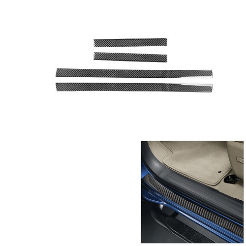 4Pcs For Toyota 4Runner 2010-2020 Carbon Fiber Door Sill Accent Cover ...