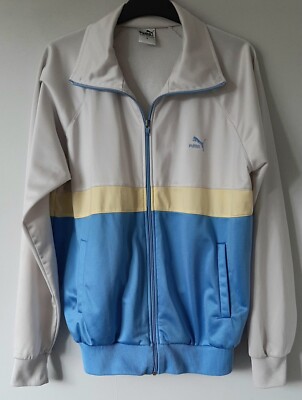 *Lovely* Vintage* PUMA/pit-to-pit 22 inches/ 56cm/ Lightweight Track ...