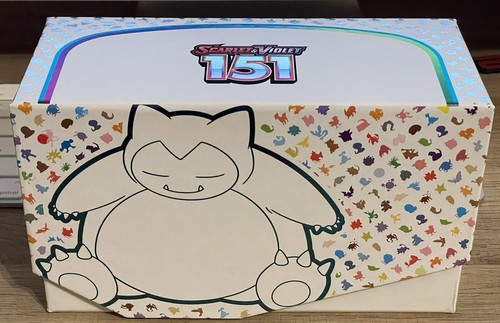 1x Pokemon EMPTY Elite Trainer Box Scarlet & Violet 151 + Dividers, etc ...