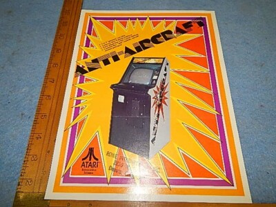 1975 Atari ANTI-AIRCRAFT Video Arcade Game Advertising Flyer | eBay