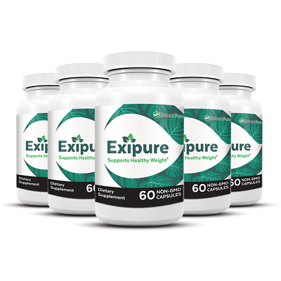 (5 Pack) Exipure Diet Pills, Advanced weight loss Supplements, 5 ...