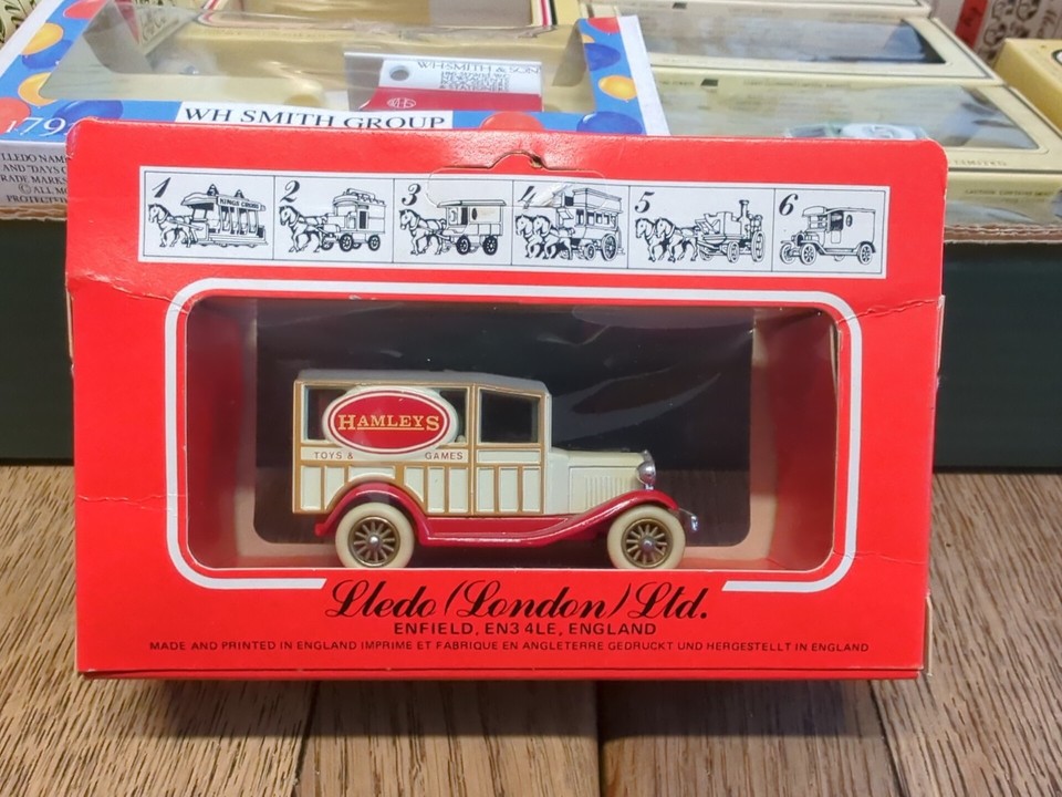 Lledo Days Gone die-cast 1934 Model A Ford delivery van for Hamleys ...