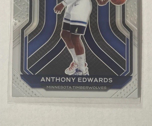 Anthony Edwards 2020-21 Panini Prizm Rookie Card #258 RC Antman T ...