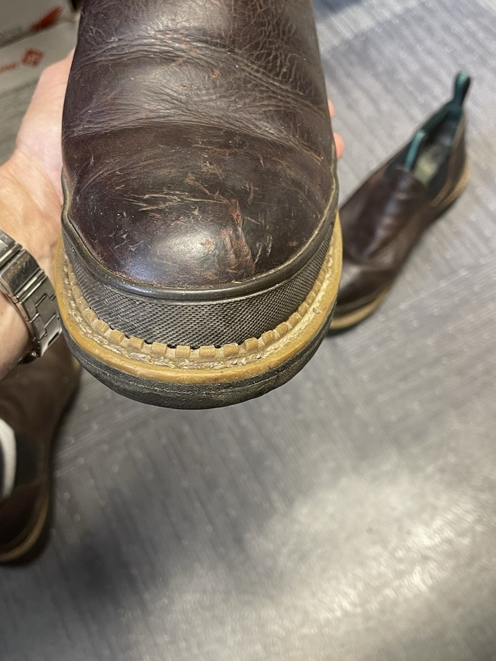 Georgia Giant Romeo Boots Brown Leather Casual Outdoor Work GR262 Men's ...