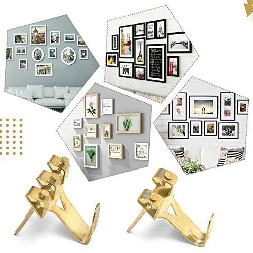 OPTNOOKS Picture Hanging Kit 100 Pieces - Complete Heavy-Duty Hardware ...