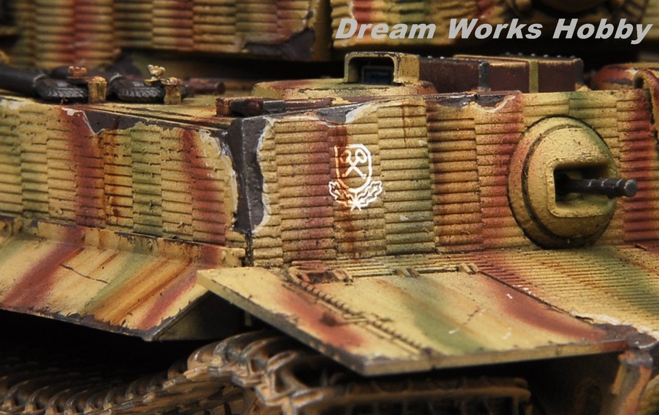 Award Winner Built 1/35 Wittmann Tiger 007 The Final Battle +Zimmerit ...