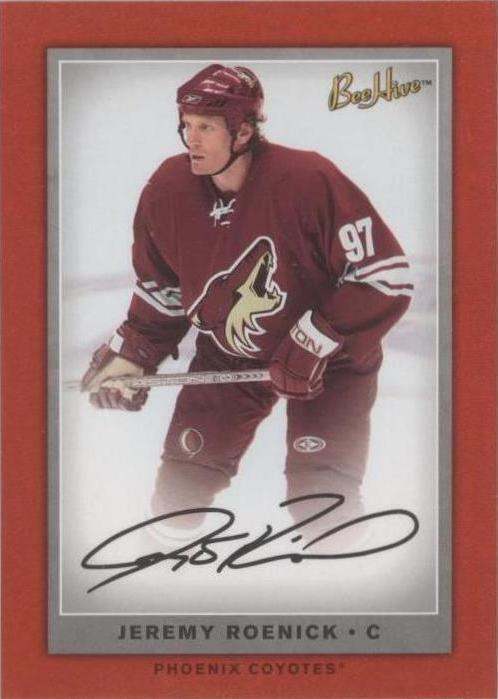 2006-07 Upper Deck Bee Hive - Jeremy Roenick #25 Red Facsimile ...