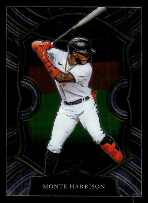 2021 Panini Select - #57 Monte Harrison RC - Miami Marlins | eBay