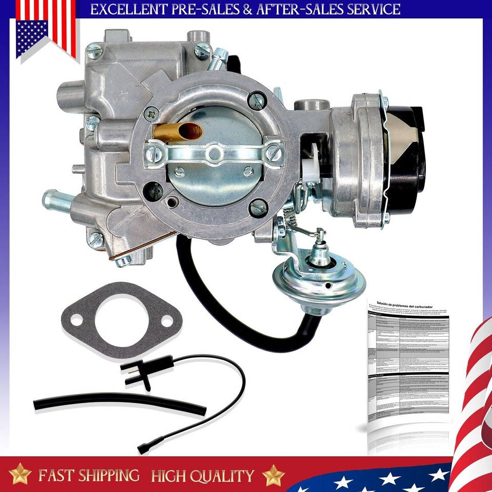 Carburetor For Ford F100 F150 4.9L 300 Cu 1-barrel Carby Kit 65-85 New ...