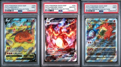 2022 PROMO CHARIZARD V 260 VMAX 261 VSTAR 262 ULTRA PREMIUM COLLECTION ...