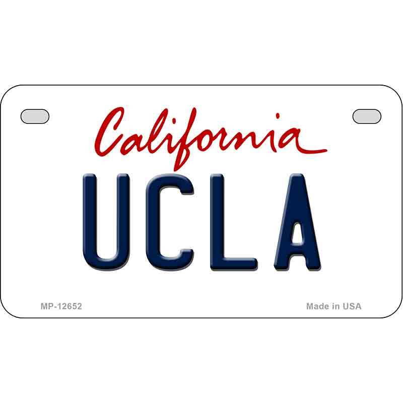 UCLA Novelty Metal Motorcycle Plate MP-12652 | eBay