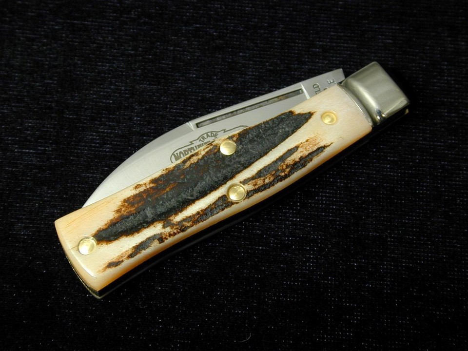 GREAT EASTERN GEC GENUINE SAMBAR STAG 22 MAGNUM KNIFE NIT WHARNCLIFFE ...