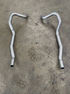 FORD FALCON XY GT GTHO PHASE 3 409 STAINLESS STEEL TAIL PIPES NEW ...