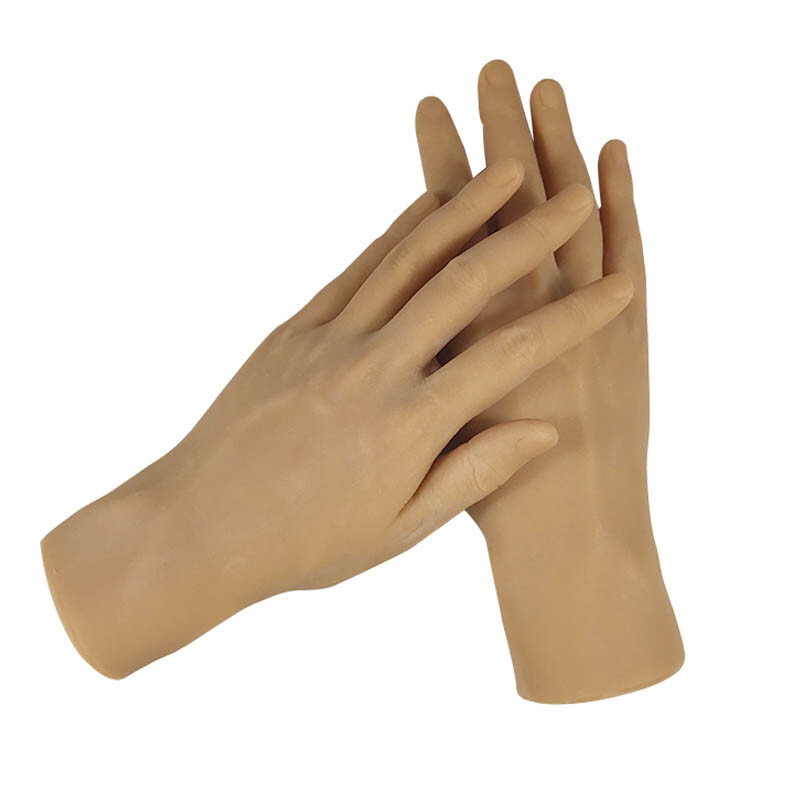 Bone Inside Male Hand Realistic Silicone Men's Mannequin Displays Model ...