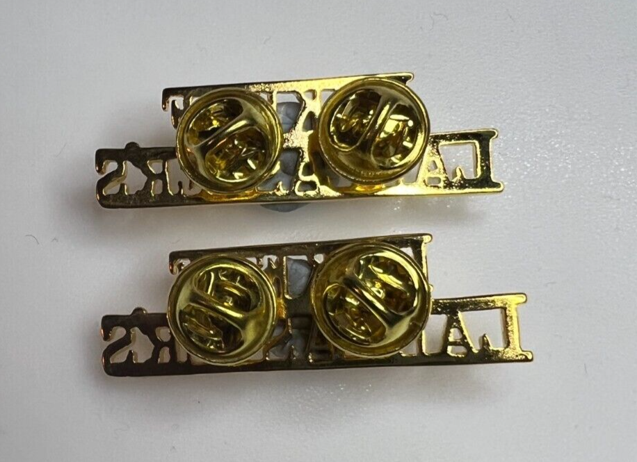 Duke Of Lancaster's Regiment Staybrite Shoulder title Pair 45x14 mm ...