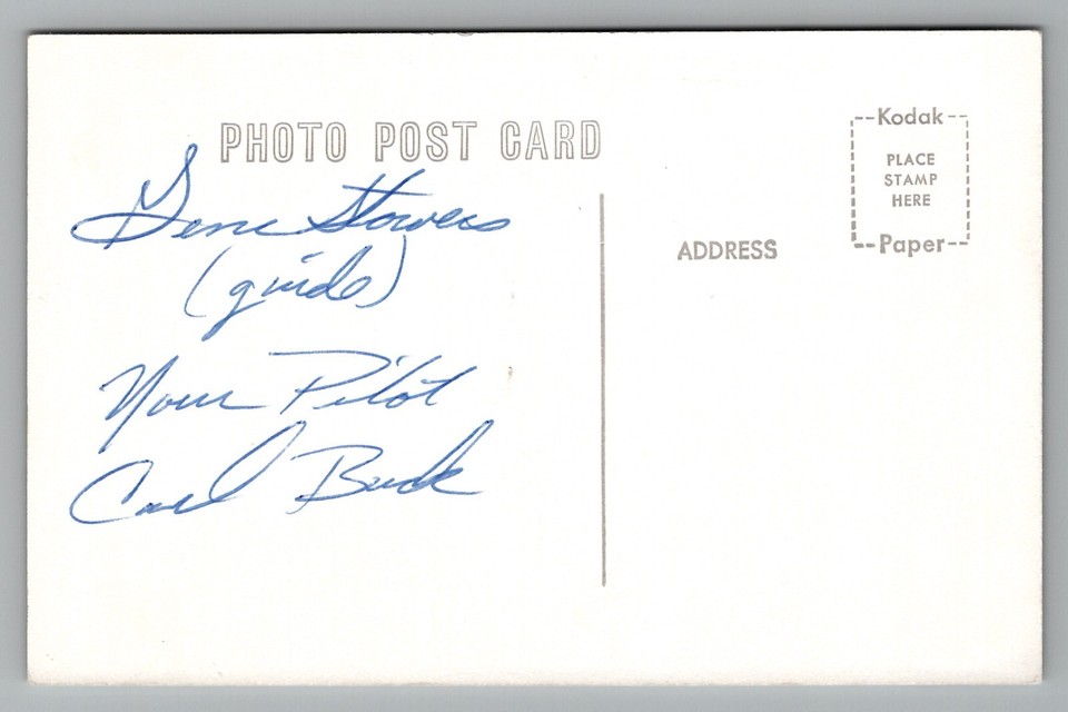 Postcard WI RPPC Commodore Port of Wisconsin Dells Touring Boat Pilot ...