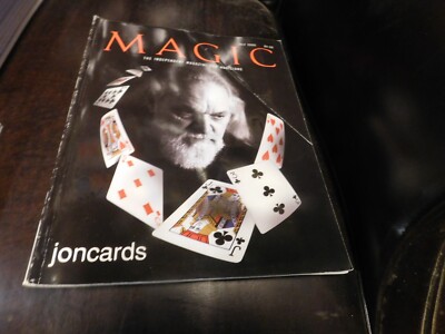 Magic Magazine For Magicians 2000 July | eBay