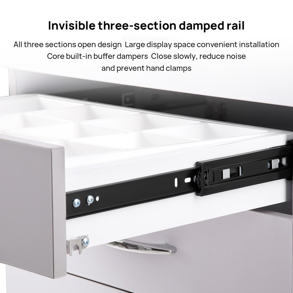 AZDENT Dental Multi-Function Mobile Cart with 3/4/5 Drawers Medical ...