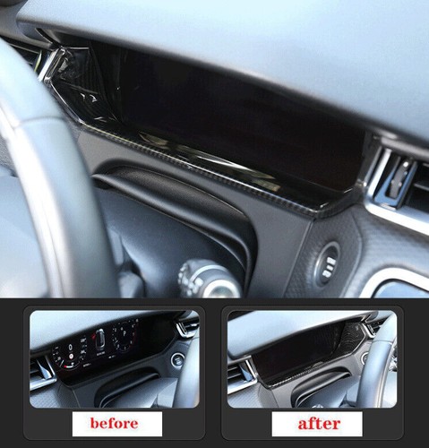 For Range Rover Velar 2018-2023 Carbon Fiber Center Console Dash Side ...
